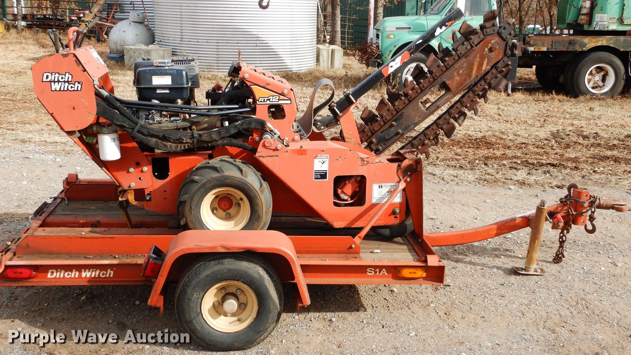 2012 Ditch Witch RT12 trencher in Norman, OK | Item GF9897 sold ...