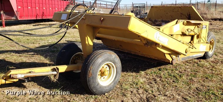 Steiger 6YRD scraper in Weston, MO | Item EZ9022 sold | Purple Wave