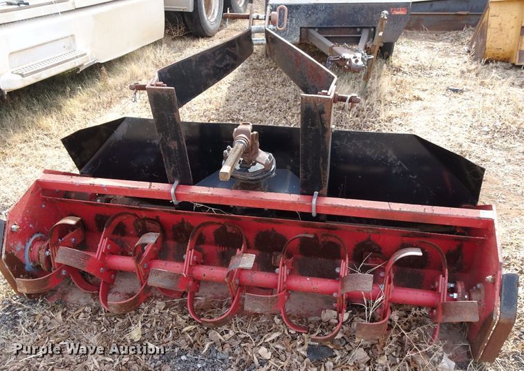 Howse RT72 tiller in Levelland, TX | Item GI9773 sold | Purple Wave