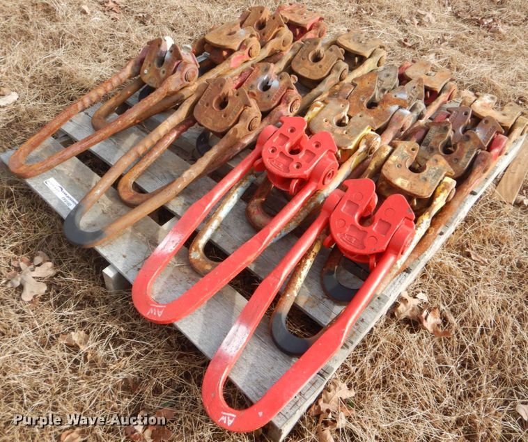 (18) rod elevators in Cleveland, OK | Item FF9180 sold | Purple Wave