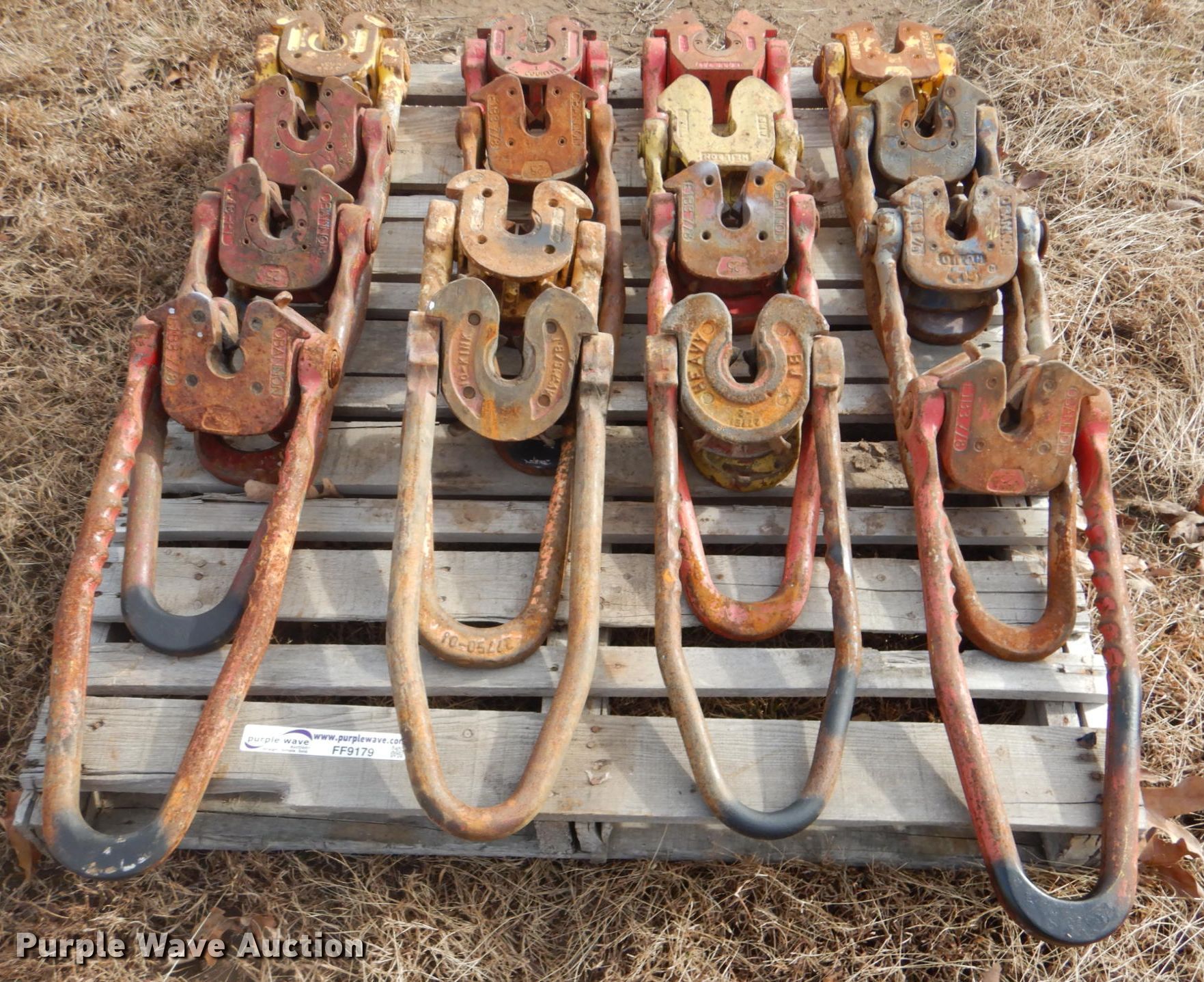 (16) rod elevators in Cleveland, OK | Item FF9179 sold | Purple Wave