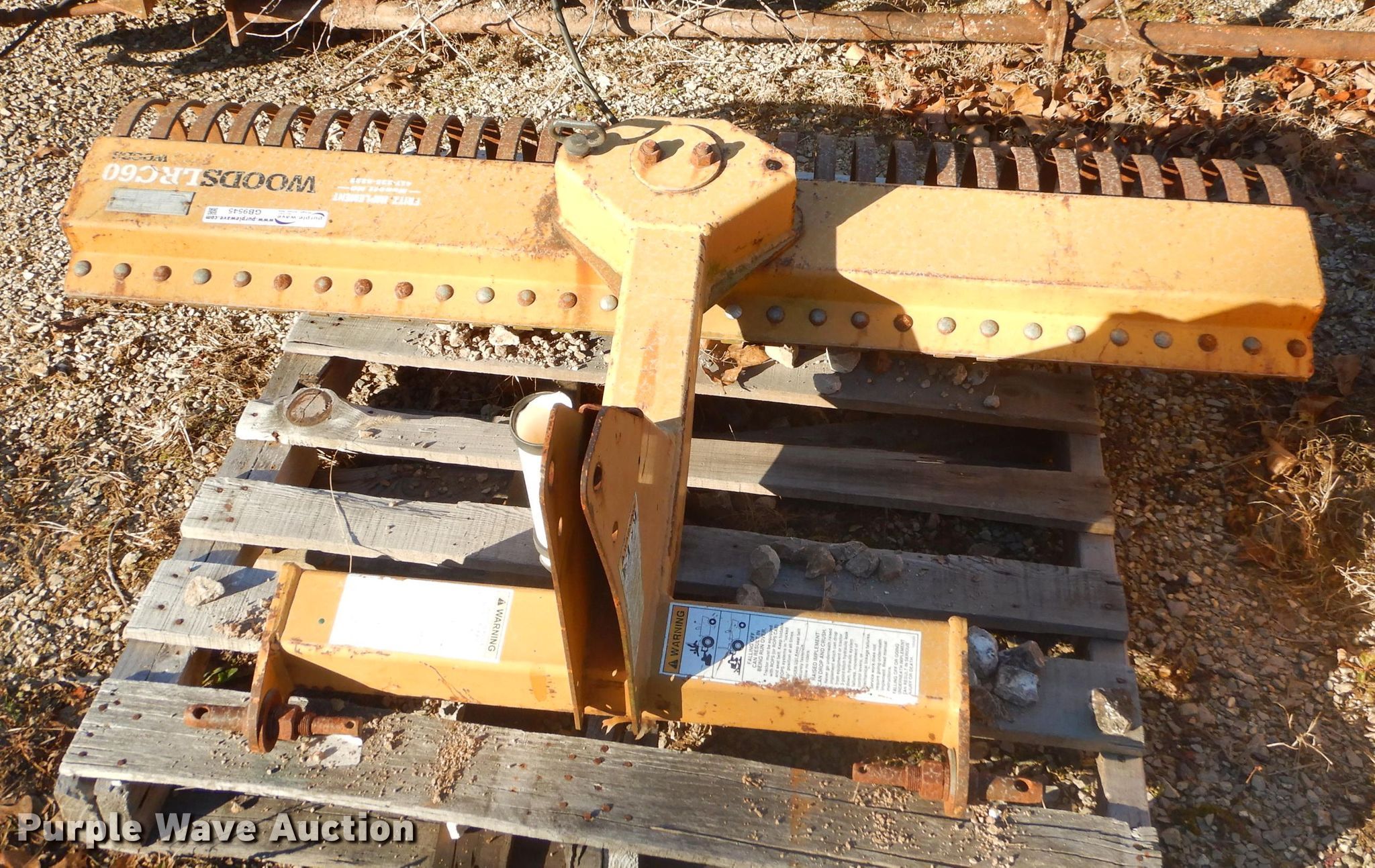 Woods LRC60 landscape rake in Cassville, MO | Item GB9545 sold | Purple ...