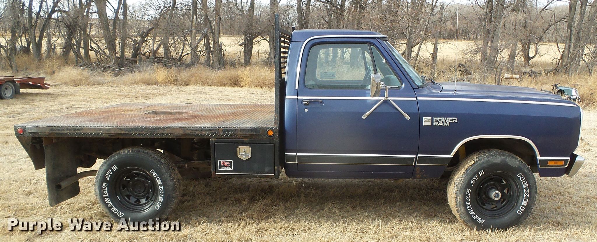1982 Dodge Power Ram 150 Royal flatbed pickup truck in Dighton, KS ...