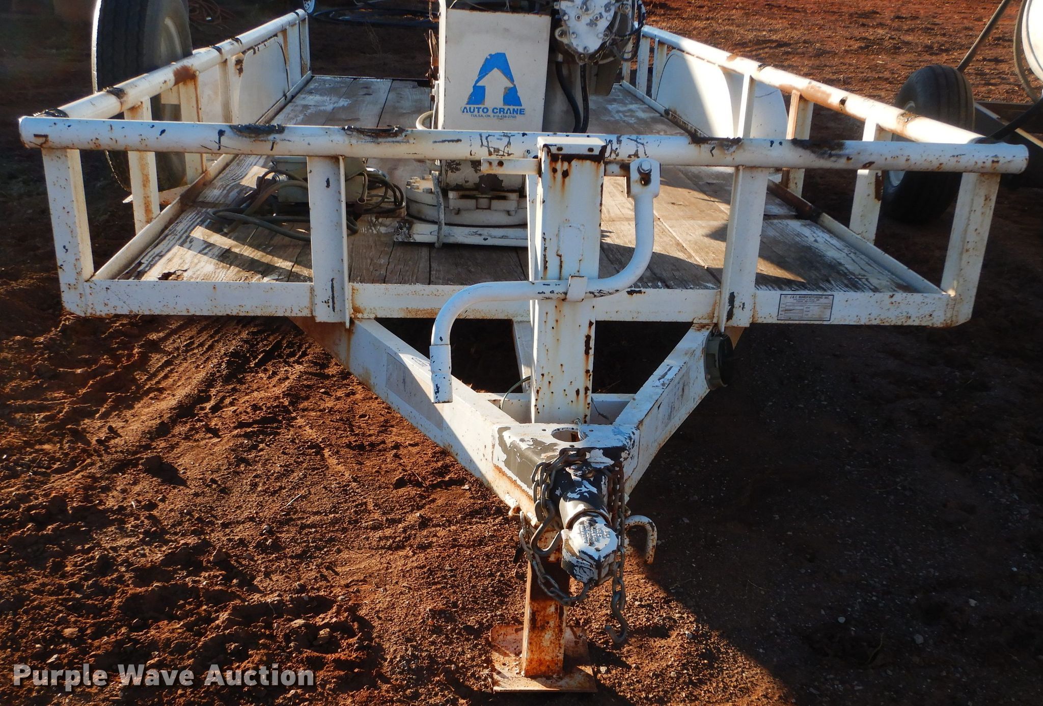 2012 J & C utility trailer in Norman, OK | Item GF9972 sold | Purple Wave