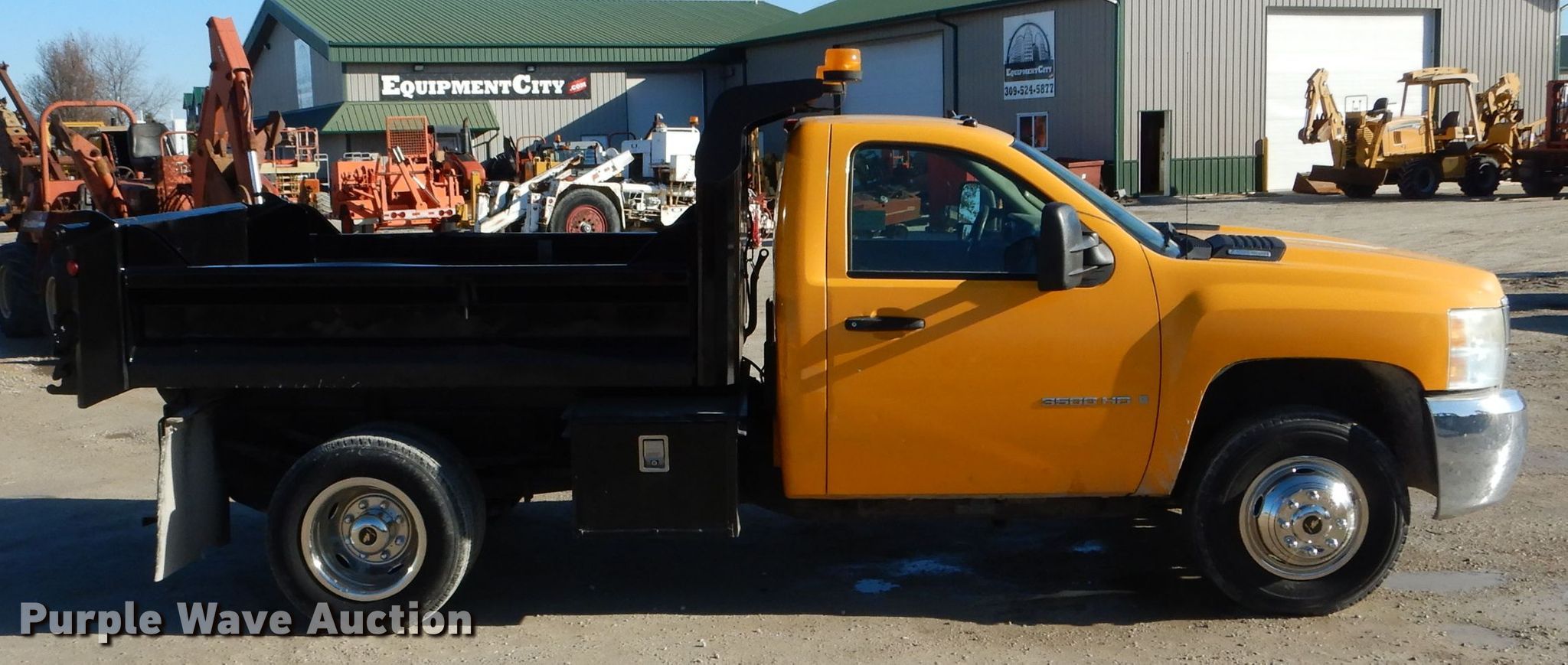 2008 Chevrolet Silverado 3500HD dump bed pickup truck in Clinton, IL ...