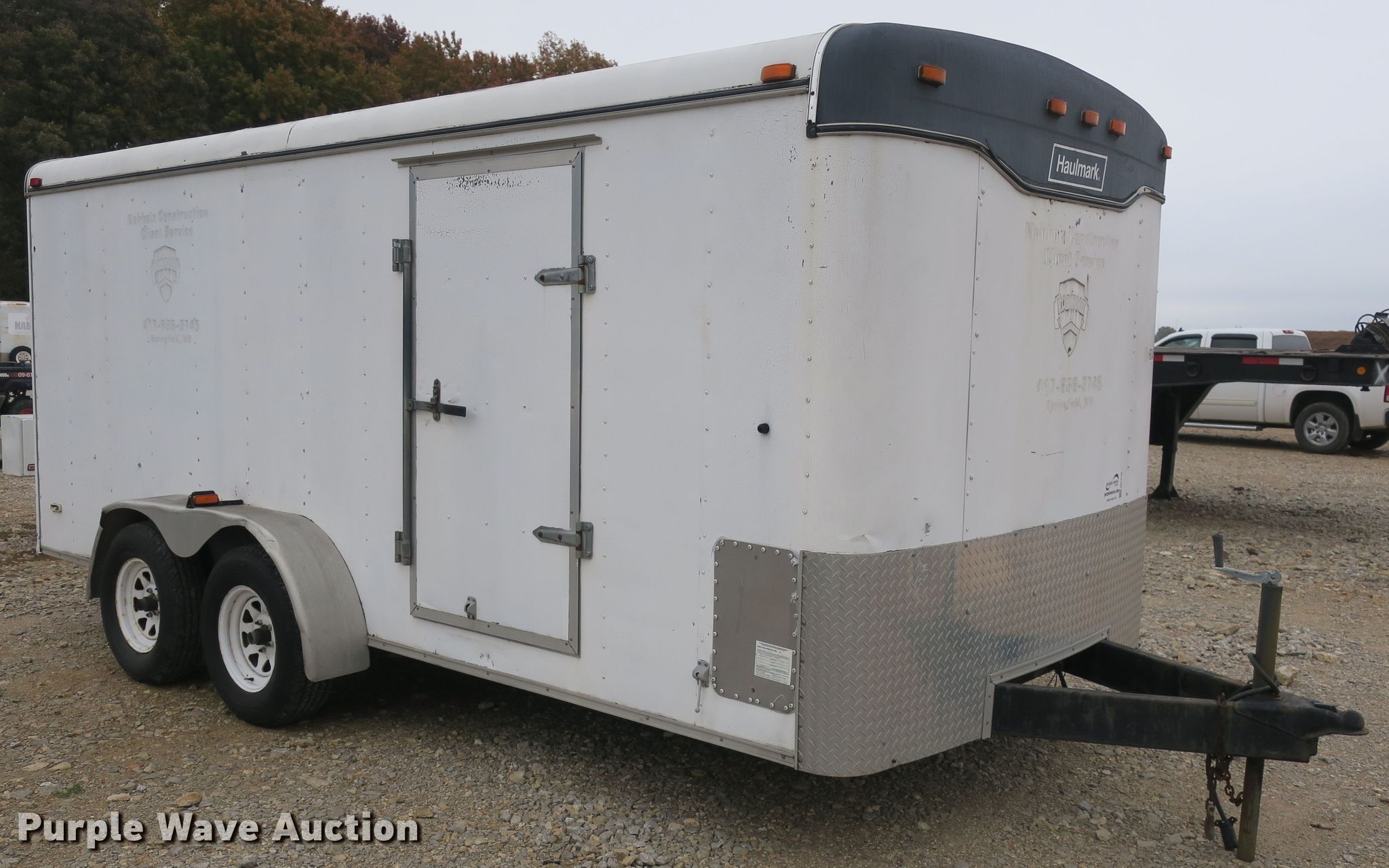 2001 Haulmark K716BT-WT enclosed cargo trailer in Rogers, AR | Item ...