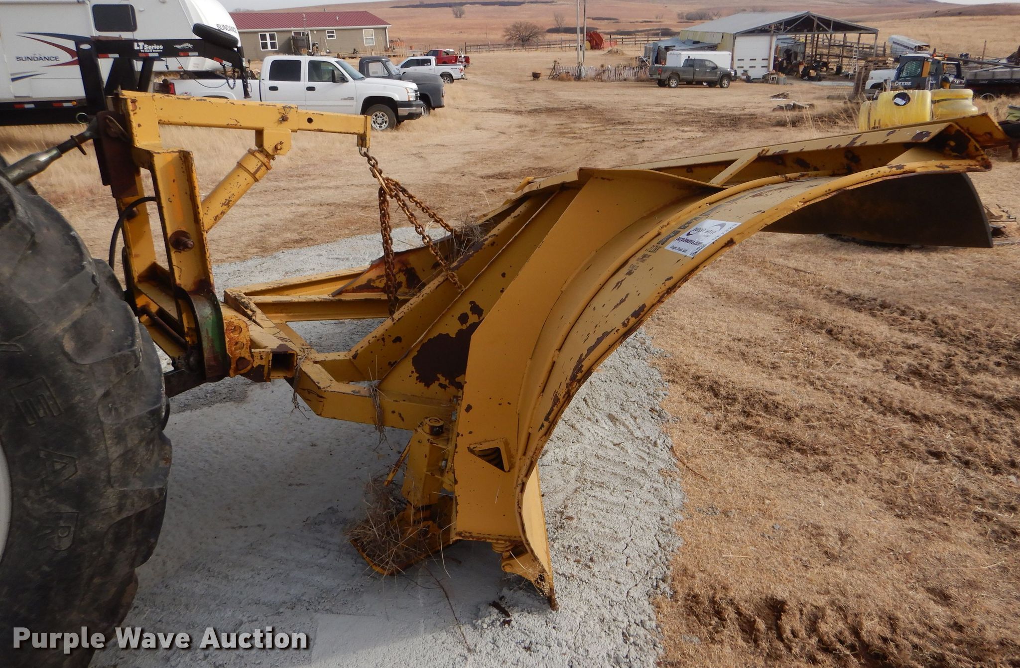 Baker 375.B snow plow in Lincoln, KS | Item DE1329 sold | Purple Wave