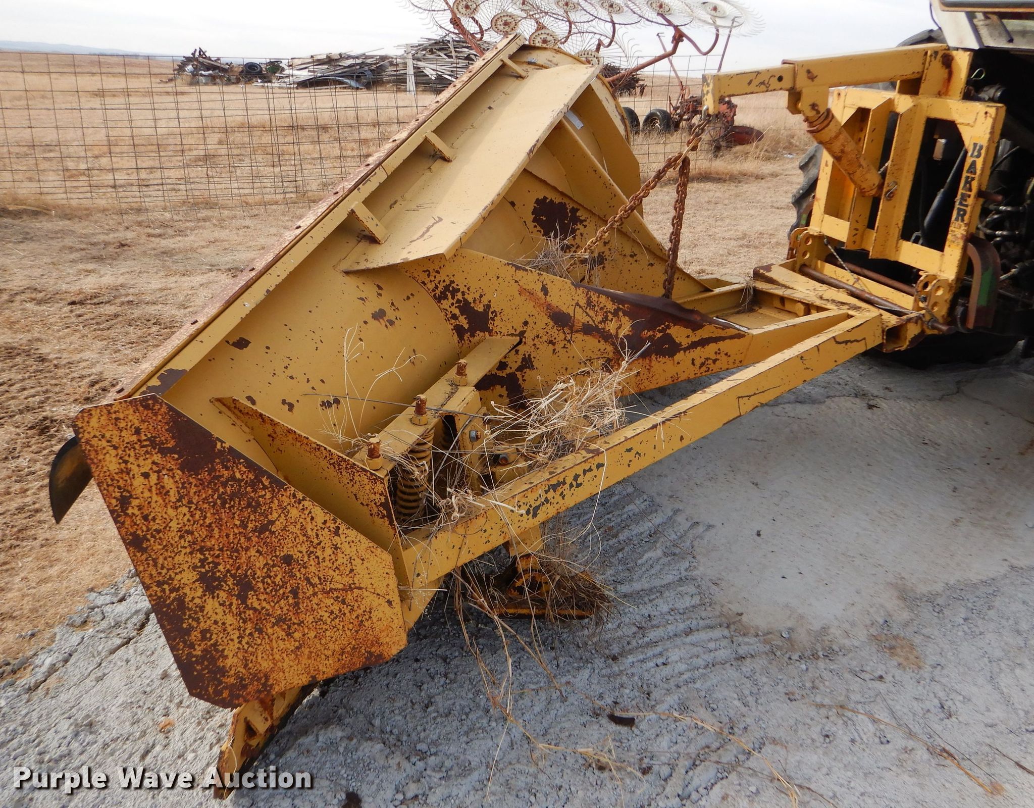 Baker 375.B snow plow in Lincoln, KS | Item DE1329 sold | Purple Wave