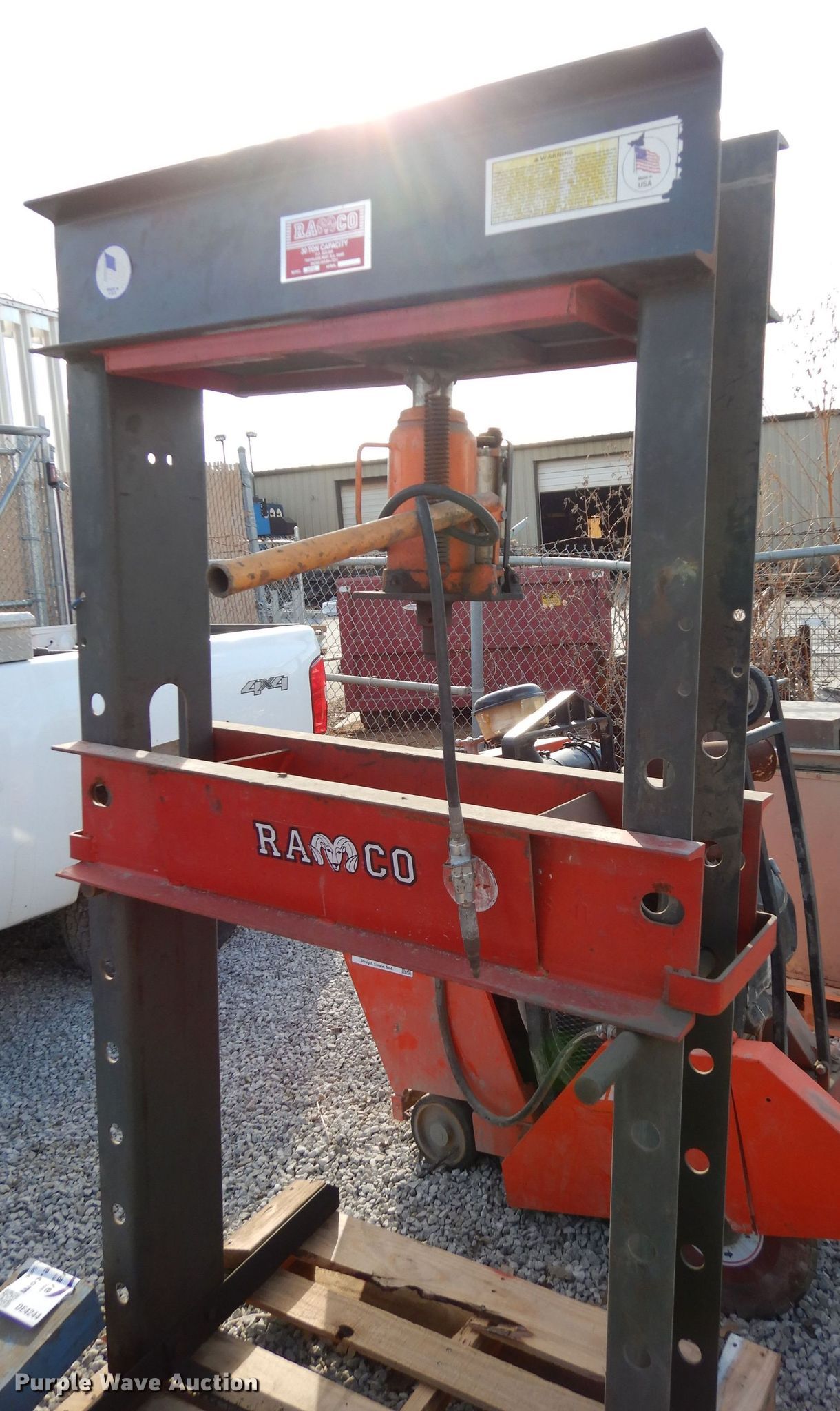 Ramco RP30 press in Olathe, KS | Item DE4242 sold | Purple Wave