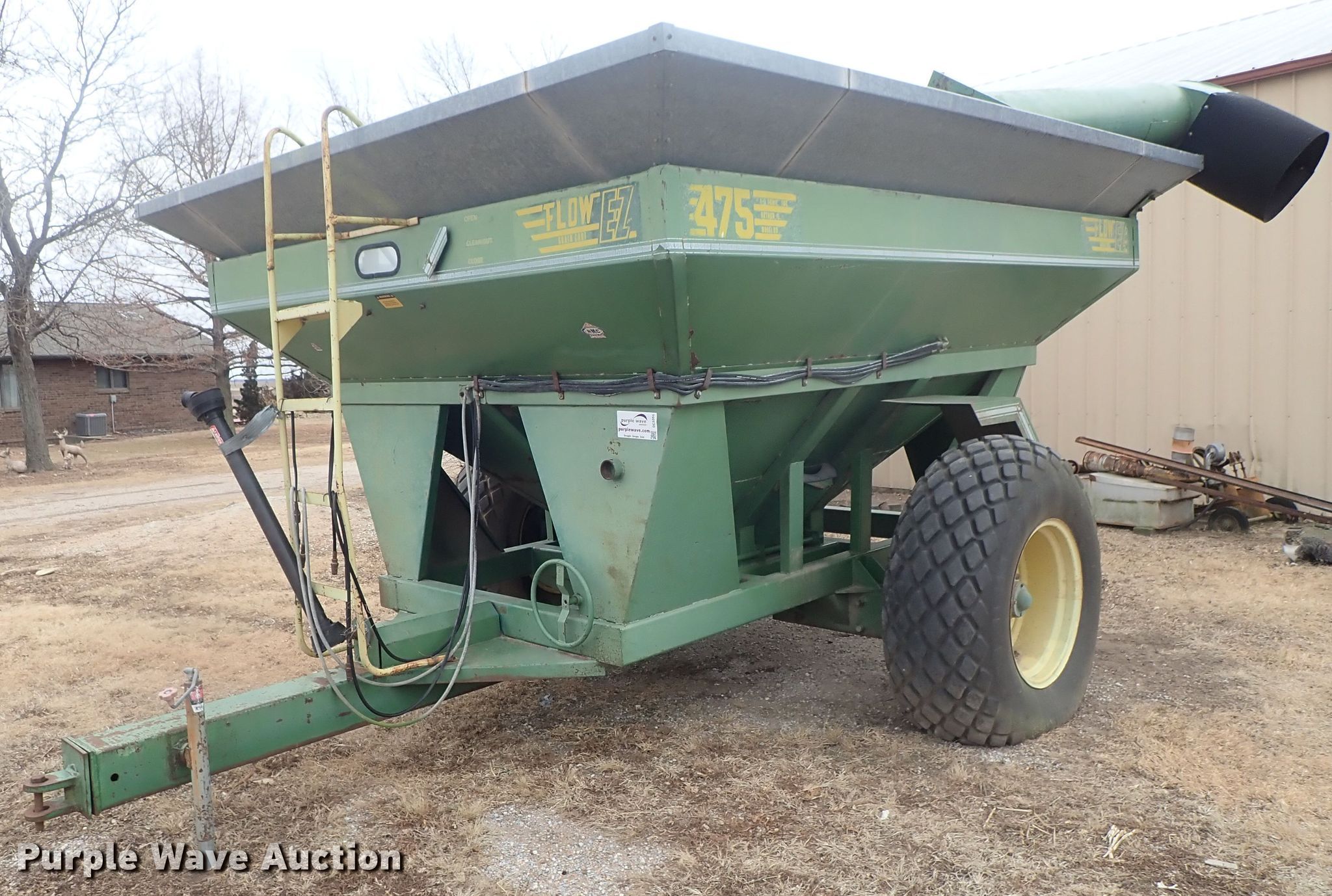 E-z Flow 475 grain cart in Inman, KS | Item DC3366 sold | Purple Wave