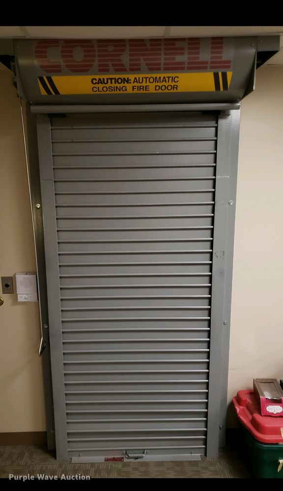 Cornell steel roll up door in Haysville, KS | Item GF9677 sold | Purple ...