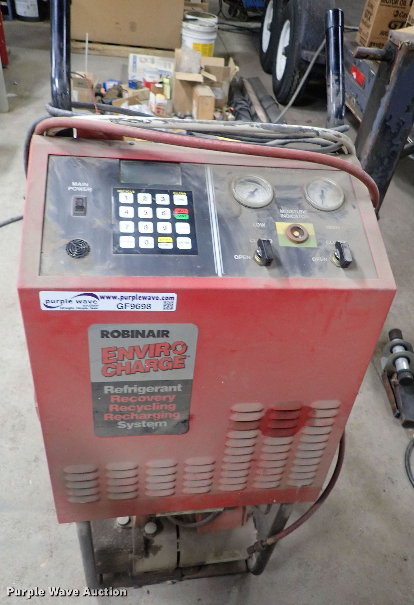Robinair 17700 recharging system in Haysville, KS | Item GF9698 sold ...