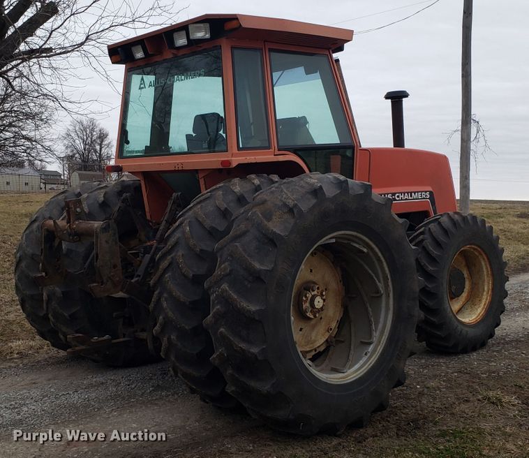 1983 Allis Chalmers 8070 MFWD tractor in Concordia, MO | Item EZ9068 ...
