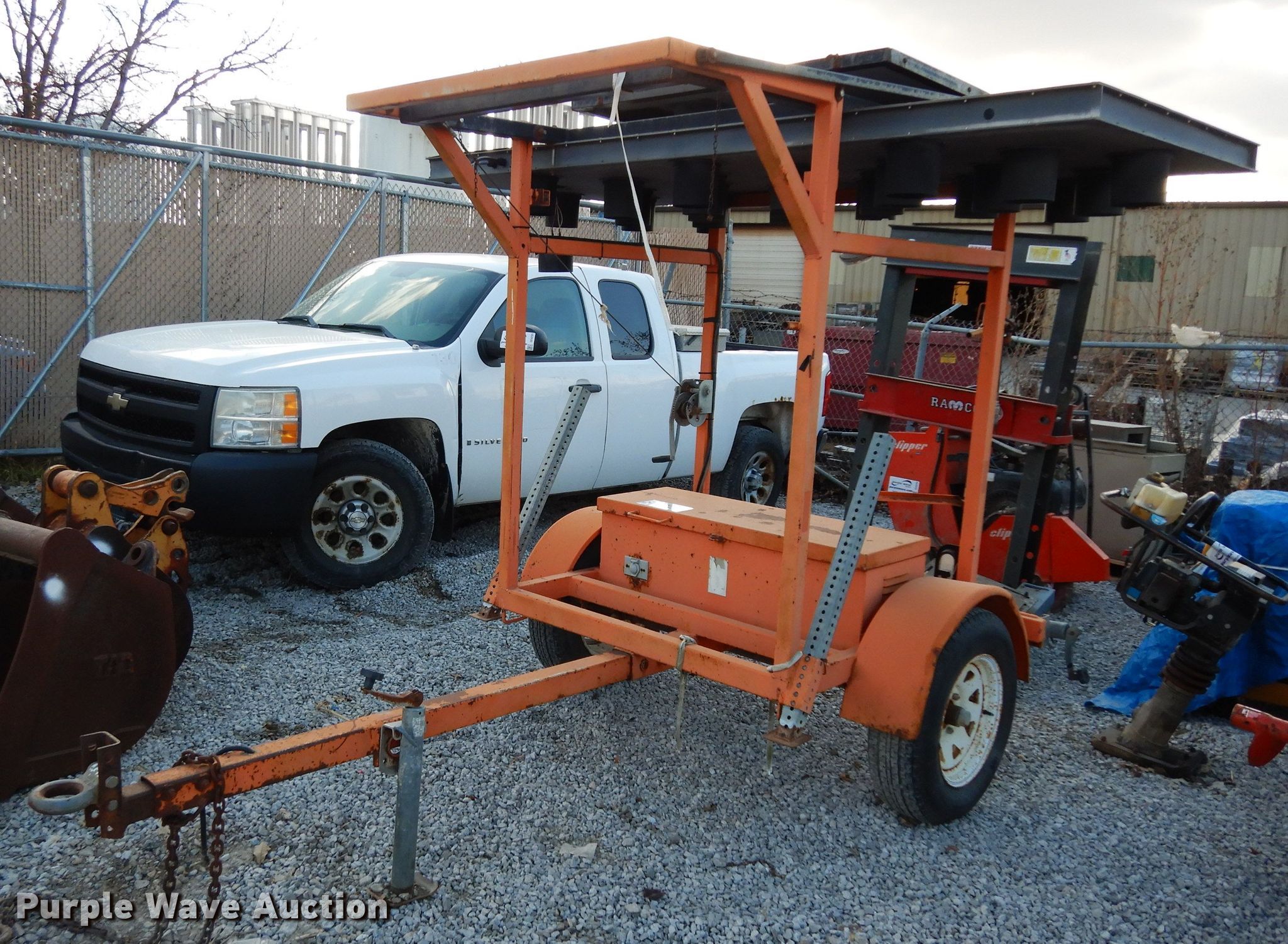 2002 Ver-Mac ST-4815 arrow board trailer in Olathe, KS | Item DE4241 sold | Purple Wave