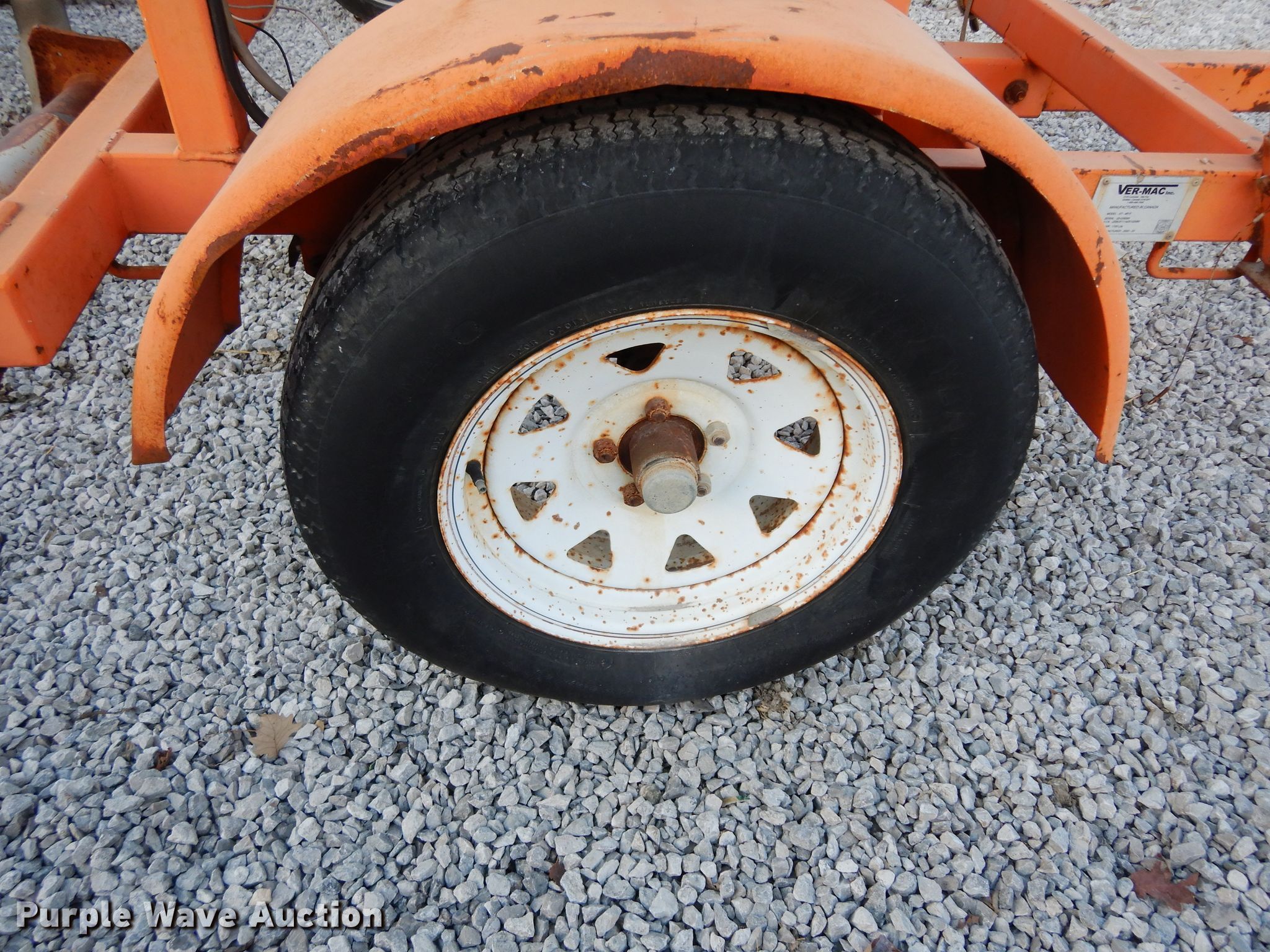 2002 Ver-Mac ST-4815 arrow board trailer in Olathe, KS | Item DE4241 sold | Purple Wave