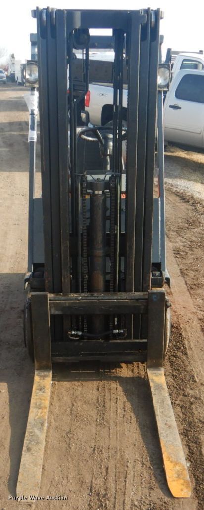 Toyota 8FGCU15 forklift in Collinsville, OK | Item GF9037 sold | Purple ...