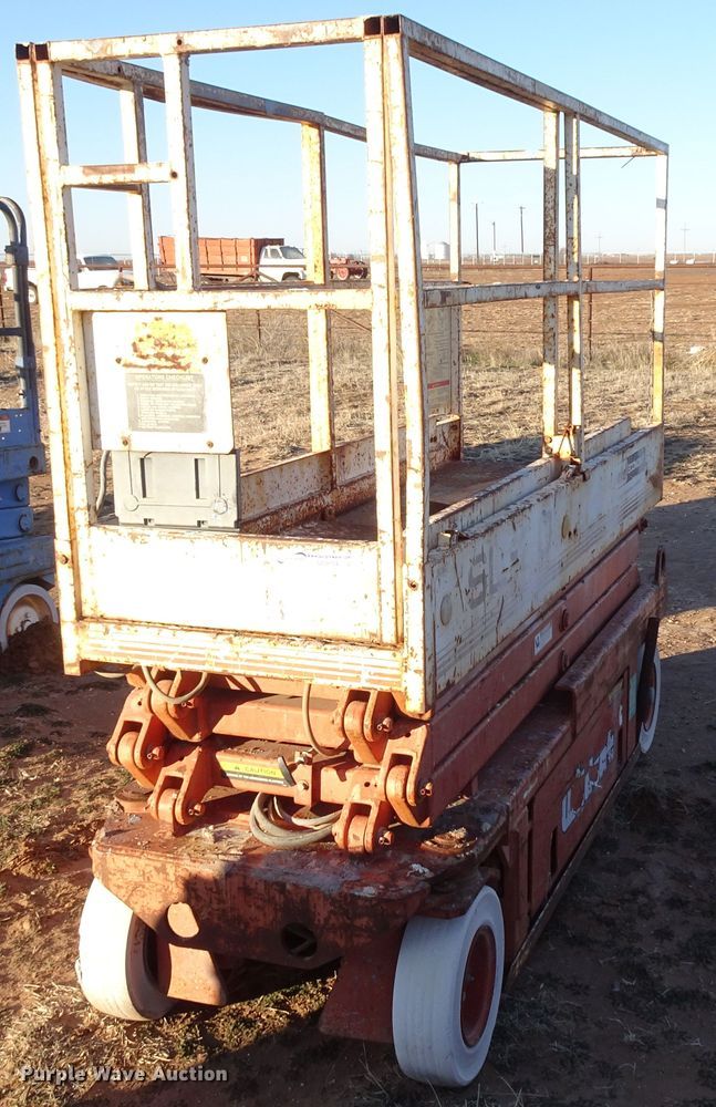 Snorkel SL-20 scissor lift in Wolfforth, TX | Item GC9154 sold | Purple ...