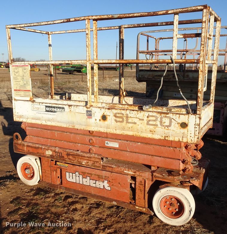 Snorkel SL-20 scissor lift in Wolfforth, TX | Item GC9154 sold | Purple ...