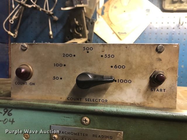 Bacharach BJD injection pump test stand in Seneca, KS | Item H1300 sold ...