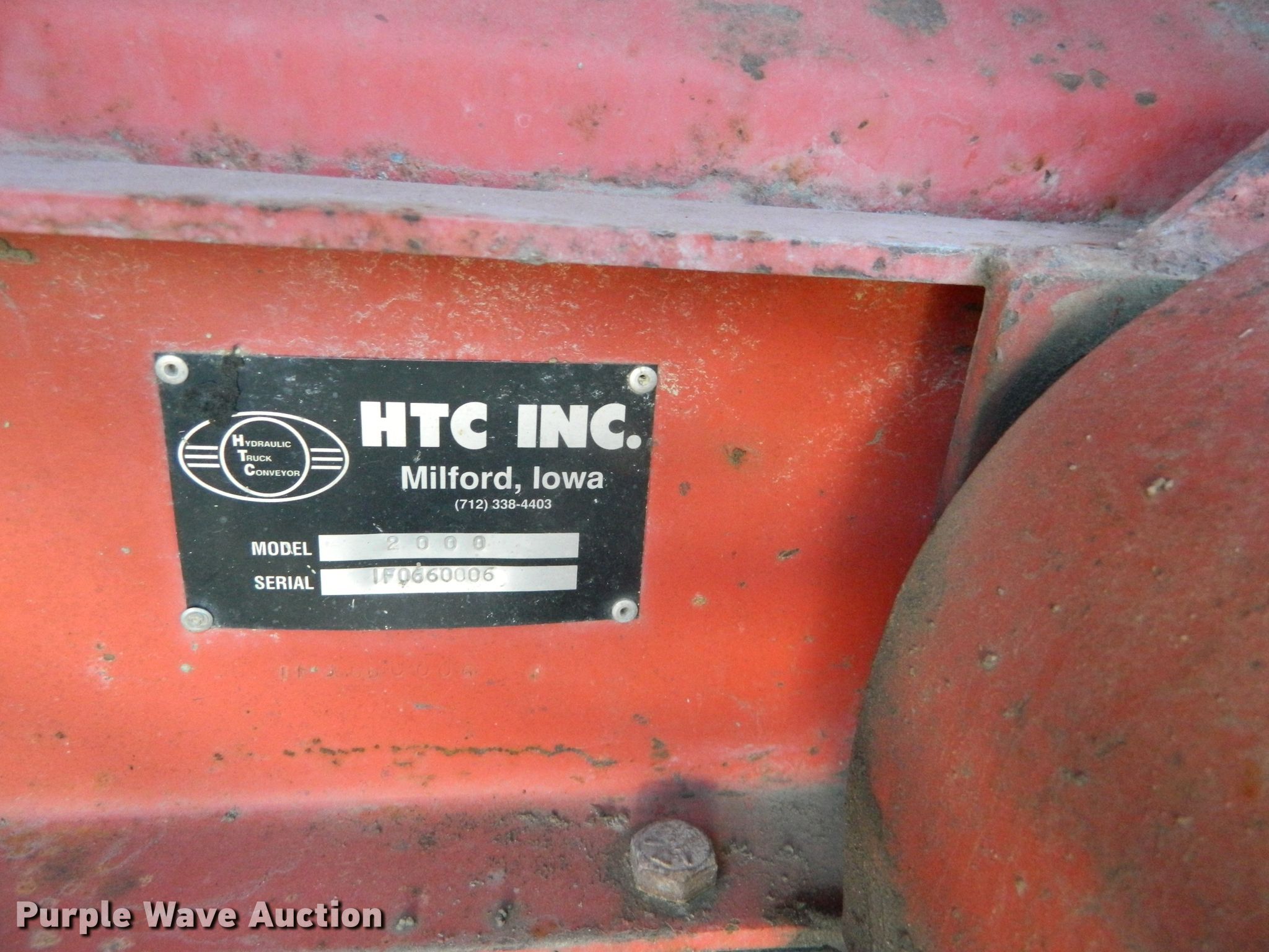1996 HTC 2000 shoulder spreader in Salina, KS | Item DE4424 sold ...