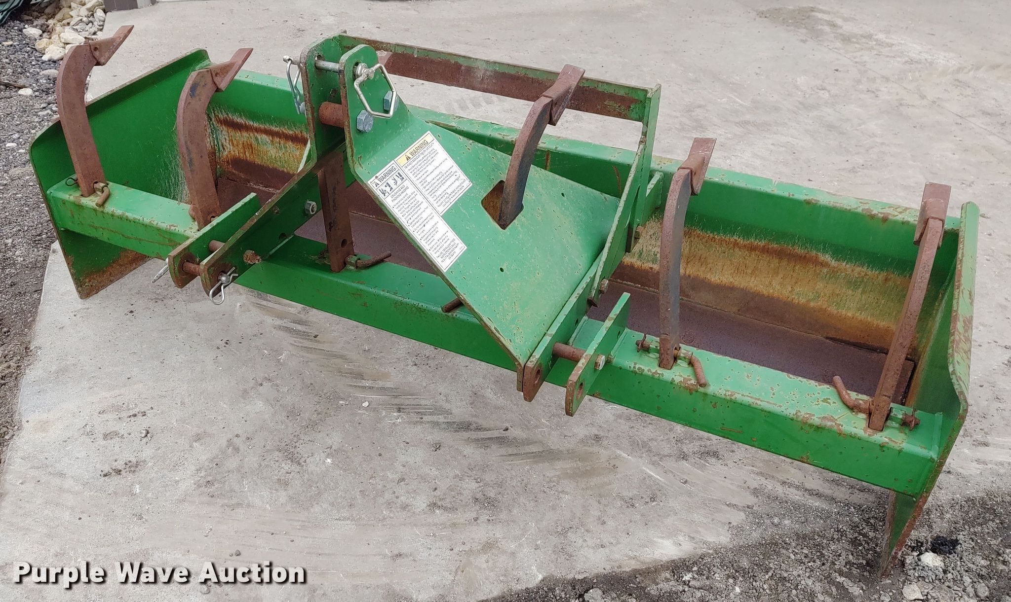 Frontier BB2072 box blade in Andover, KS | Item DE6437 sold | Purple Wave