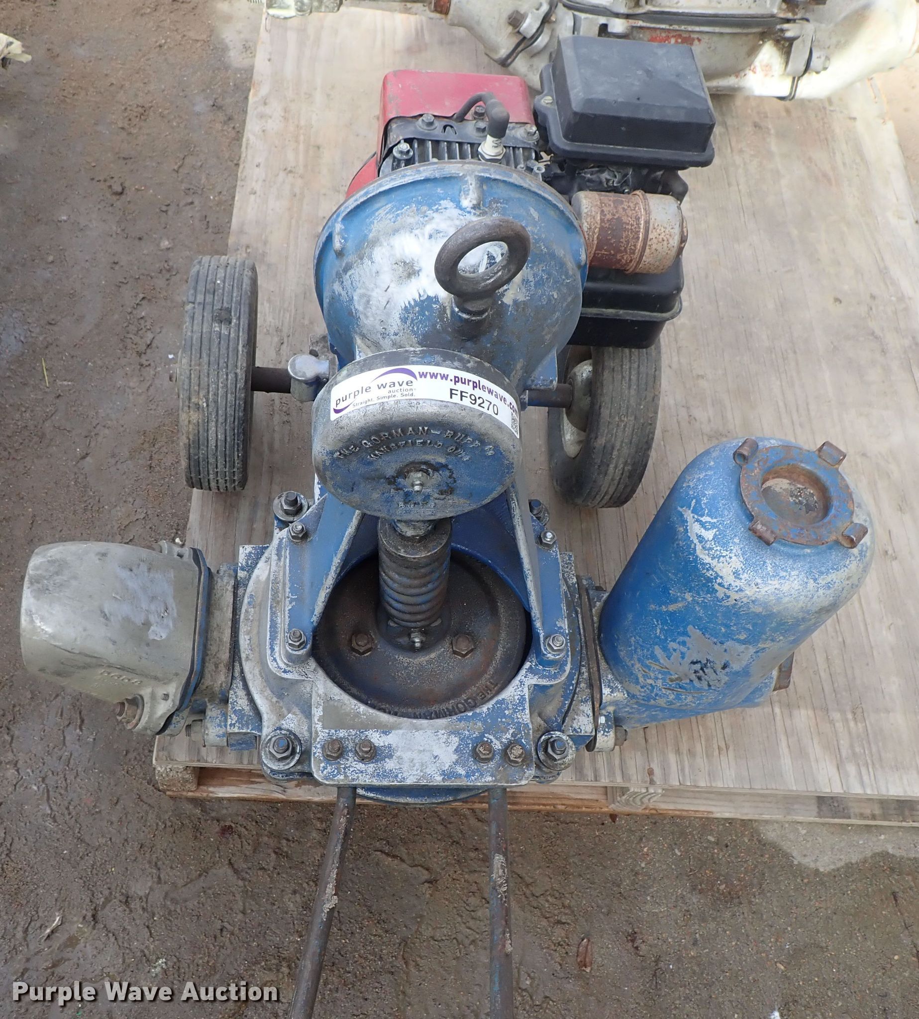 Gorman Rupp 3D-8 diaphragm pump in Wichita, KS | Item FF9270 sold ...