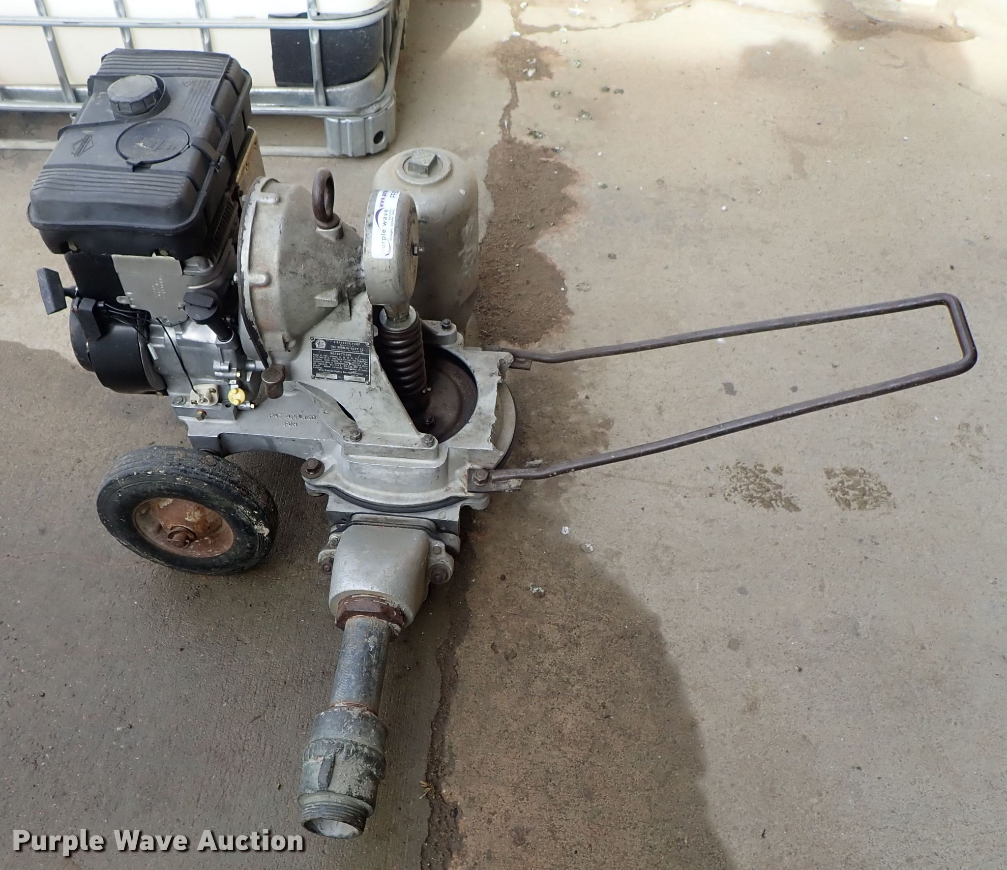 Gorman Rupp 3D8BR6 diaphragm pump in Wichita, KS | Item FF9271 sold ...