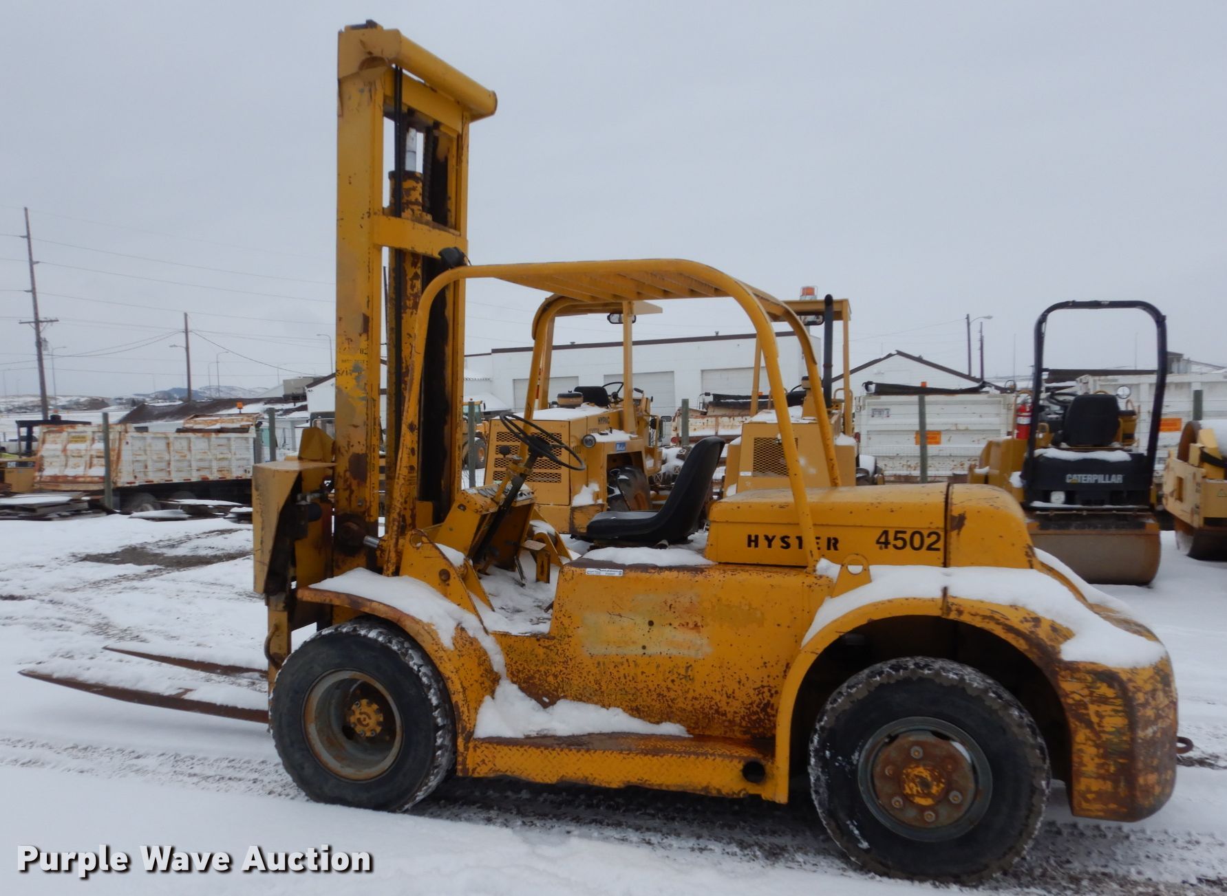 Hyster H150-CMIL forklift in Rapid City, SD | Item FU9207 sold | Purple ...