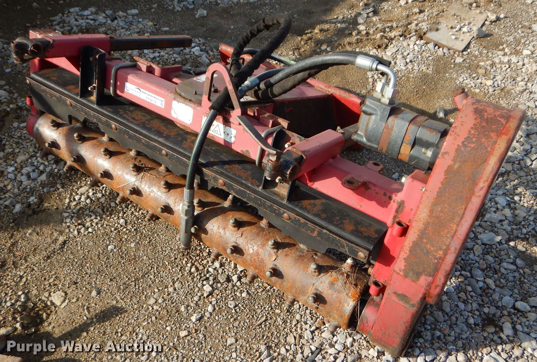 Toro compact utility loader power rake in Paola, KS | Item FY9018 sold ...