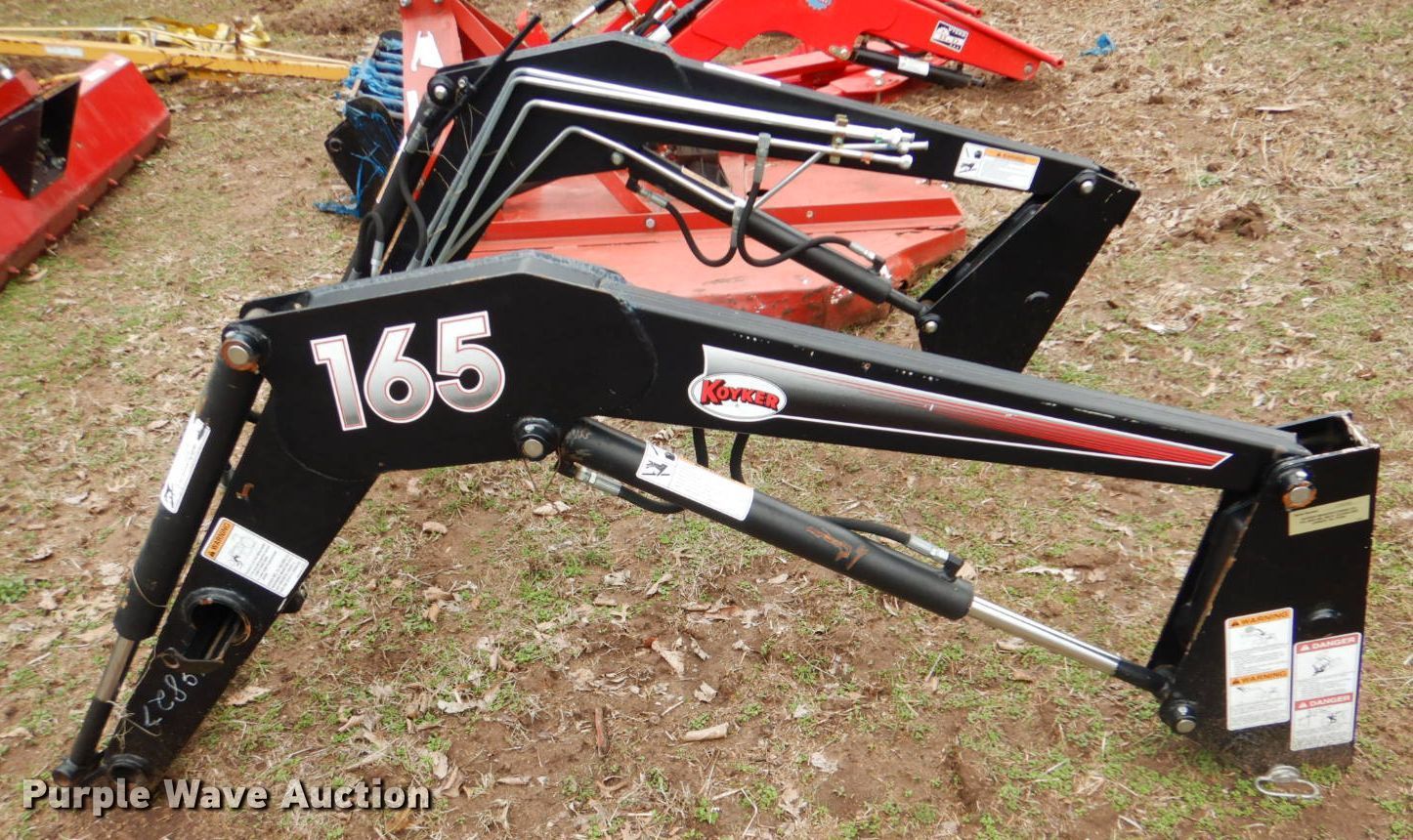 Koyker 165 loader in Ada, OK | Item GD9034 sold | Purple Wave