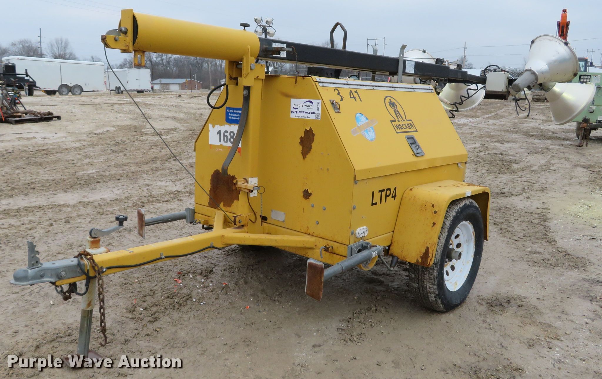 1996 Wacker LTP4H light plant in Troy, MO | Item DI2055 sold | Purple Wave