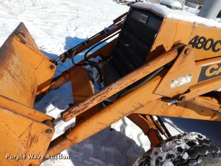 1980 Case 480C backhoe in Hannibal, MO | Item DH6375 sold | Purple Wave