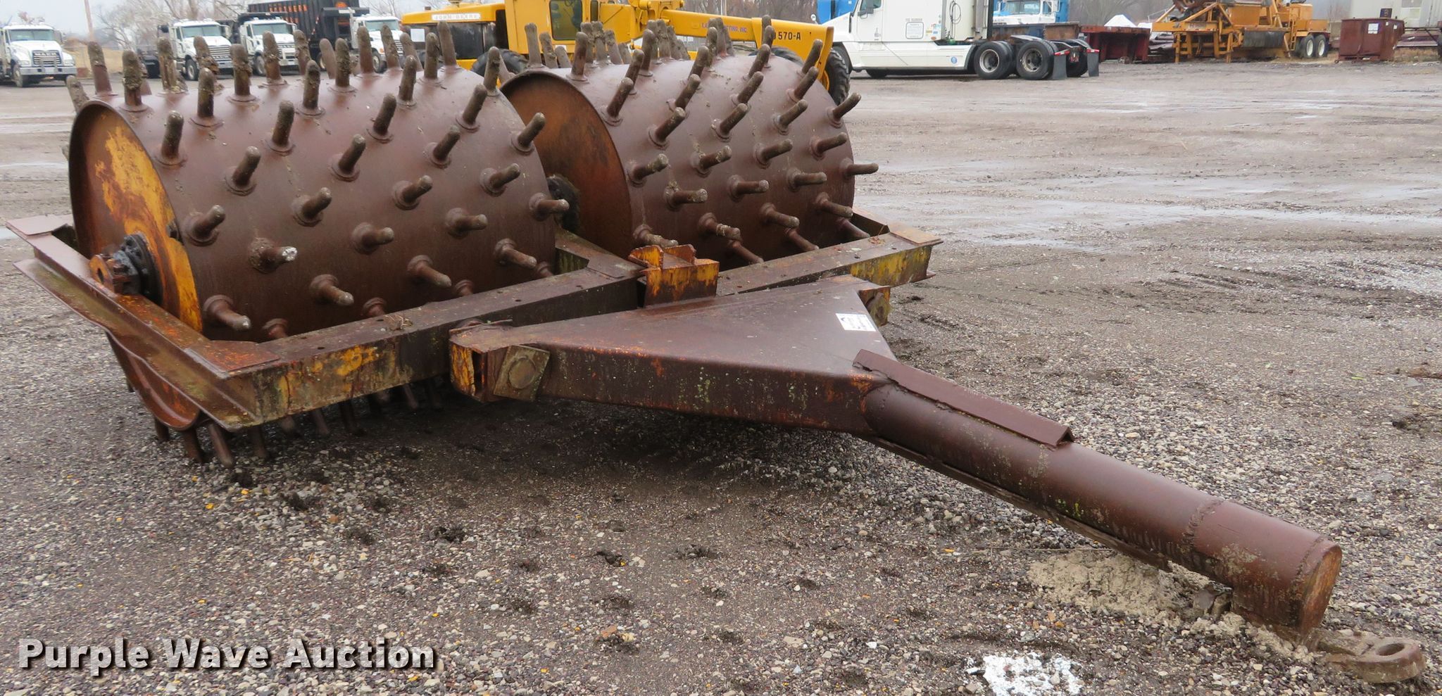 Double drum padfoot roller in Saint Louis, MO | Item DI2066 sold ...