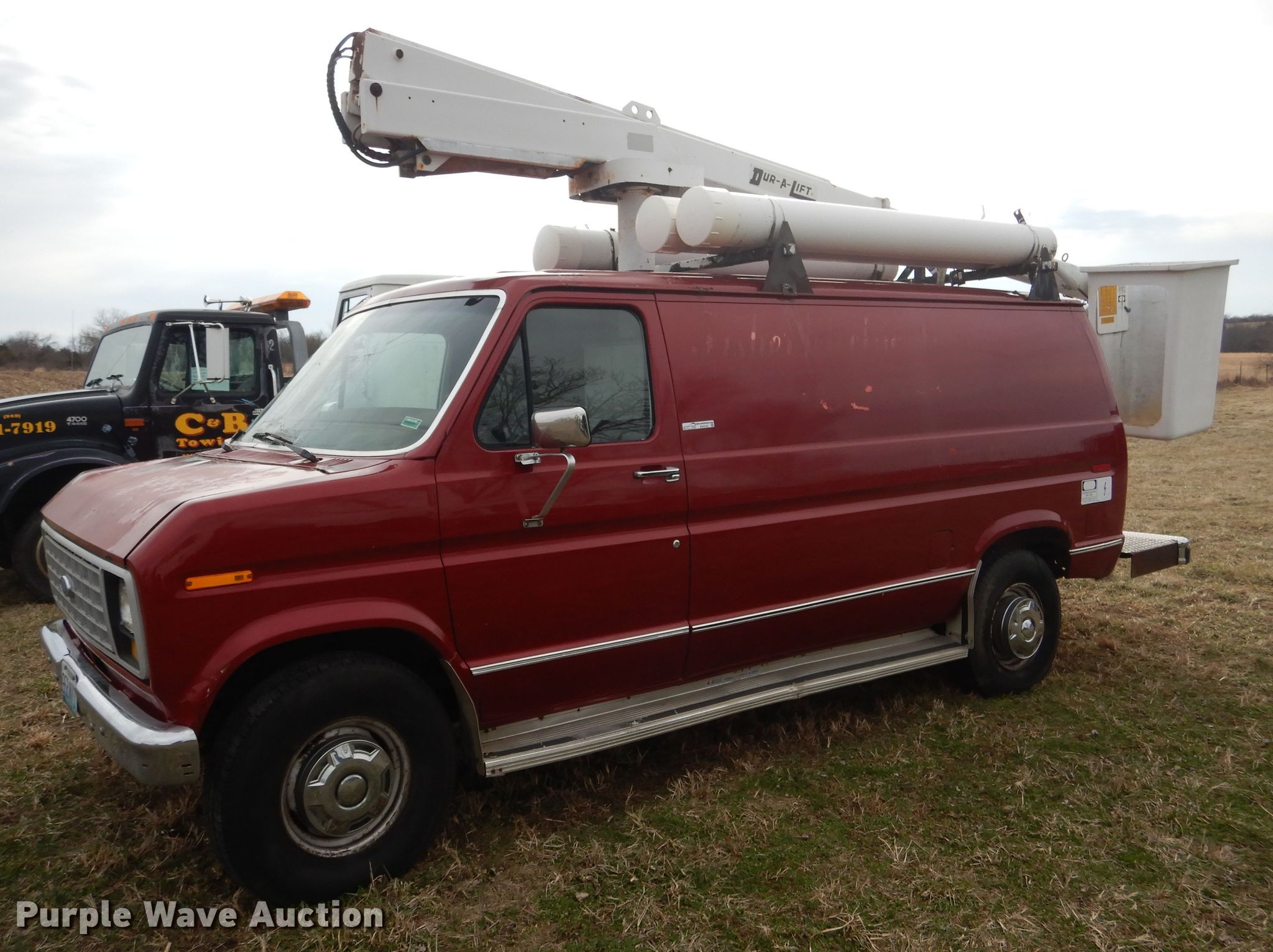 1991 Ford Econoline E350 bucket truck in Leeton, MO | Item EK9155 sold ...