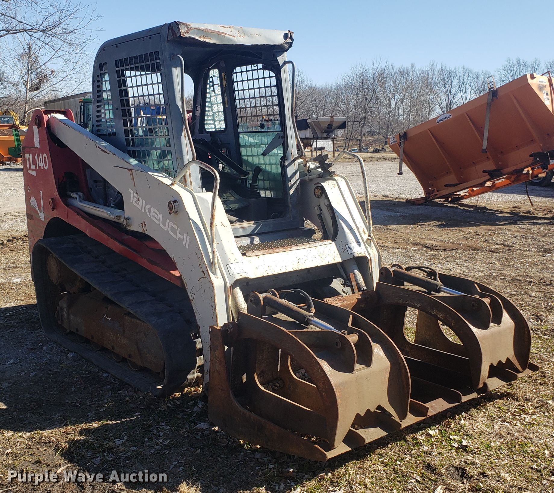 2005 Takeuchi TL140 skid steer in Sugar Creek, MO | Item EK9165 sold ...