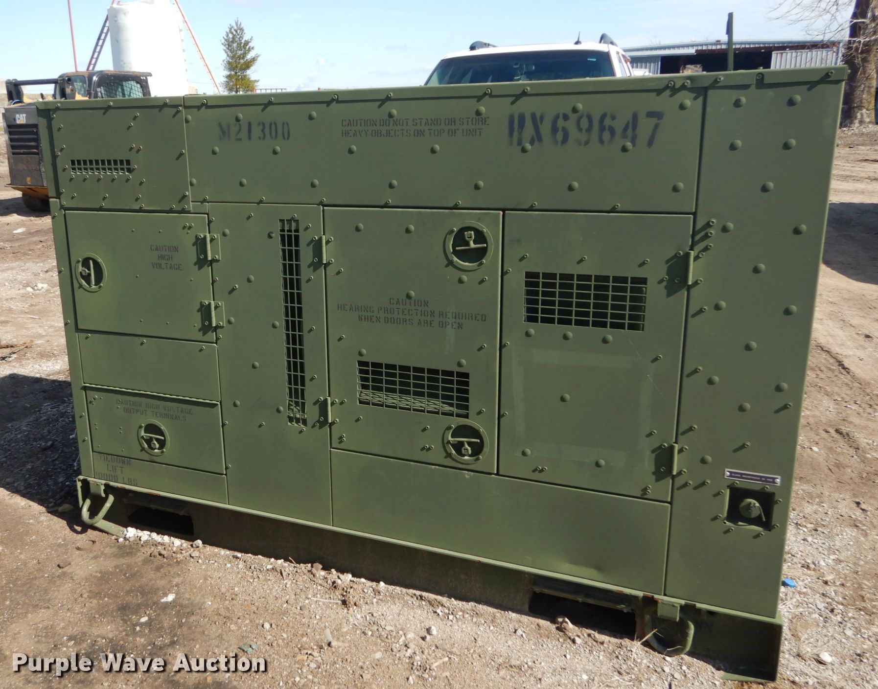 2010 L3 MEP-806B generator in Bridgeton, MO | Item GB9787 sold | Purple ...