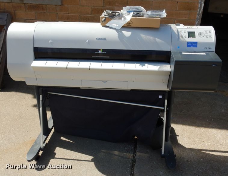 Canon iPF710 Image Pro Graf vinyl cutter in Alma, KS | Item FD9808 sold ...