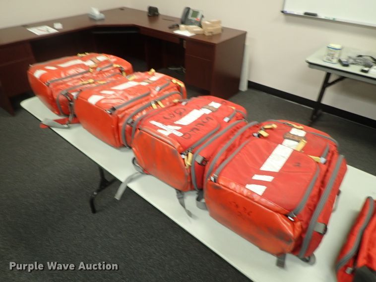 (4) Stat Pack EMS packs in Park City, KS | Item FF9490 sold | Purple Wave
