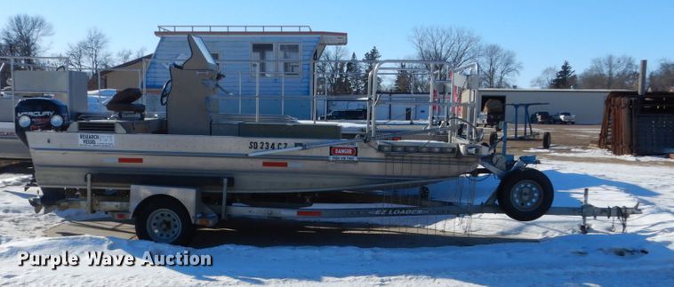 1999 Smith Root SR-16S electrofisher research vessel in Webster, SD ...