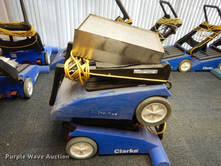 (8) Clark CM30 vacuums in Overland Park, KS | Item FY9483 sold | Purple ...