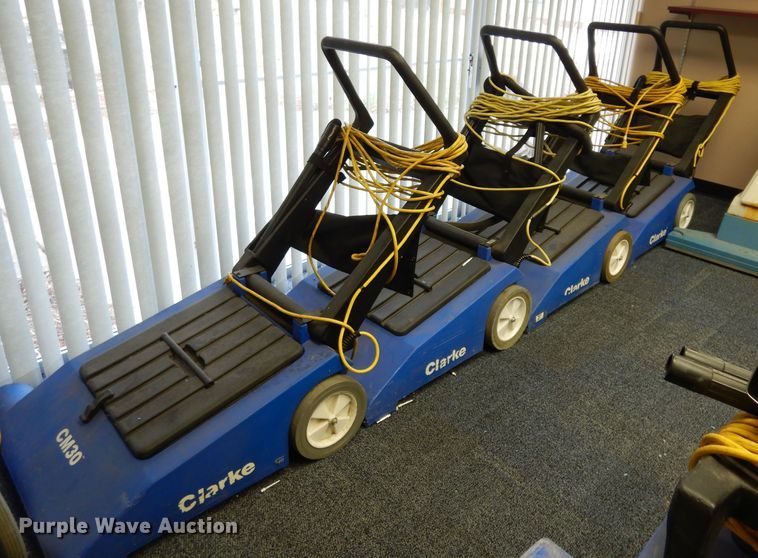 (8) Clark CM30 vacuums in Overland Park, KS | Item FY9483 sold | Purple ...