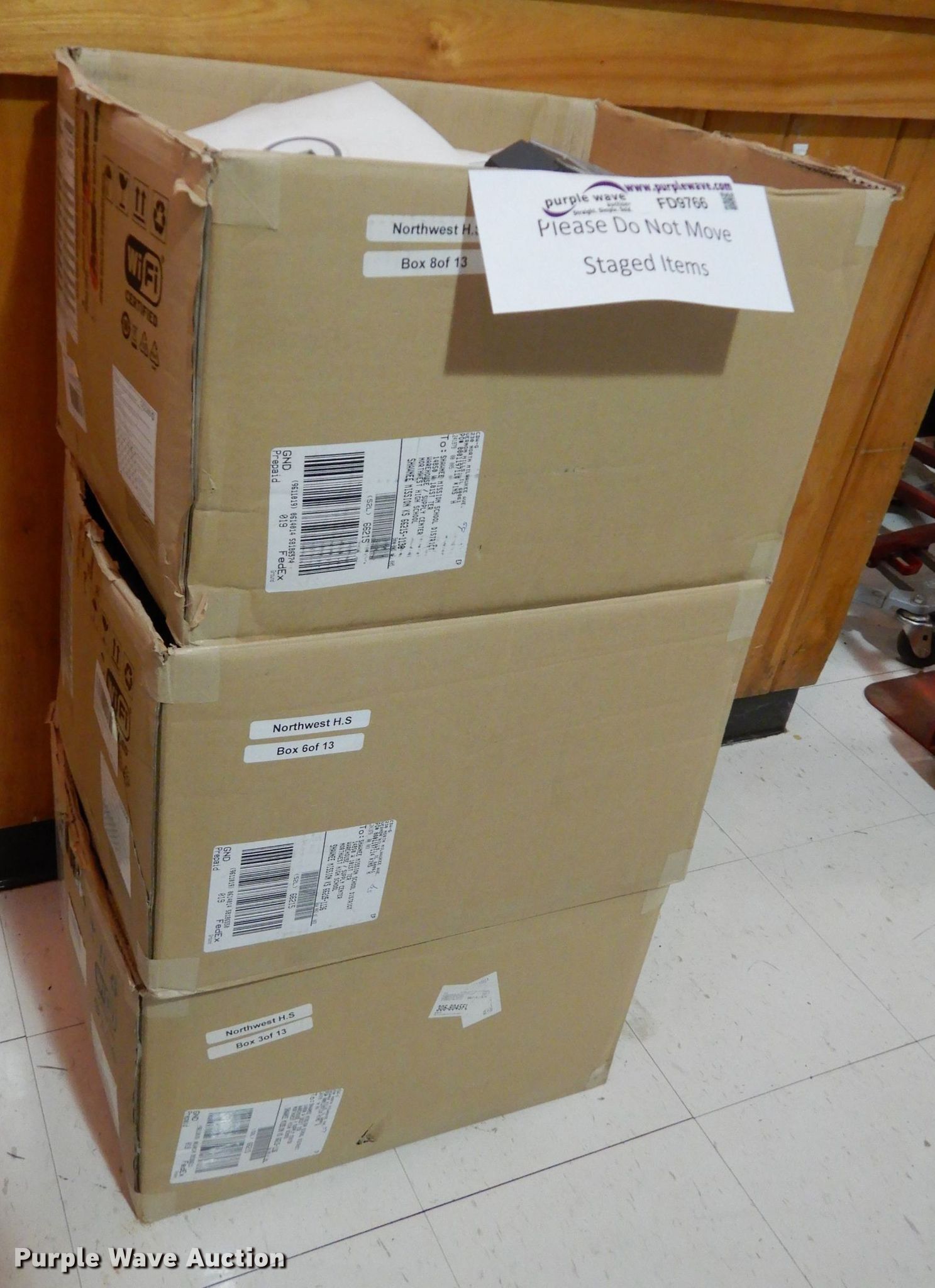 (3) boxes of Cisco WiFi systems in Overland Park, KS | Item FD9766 sold ...