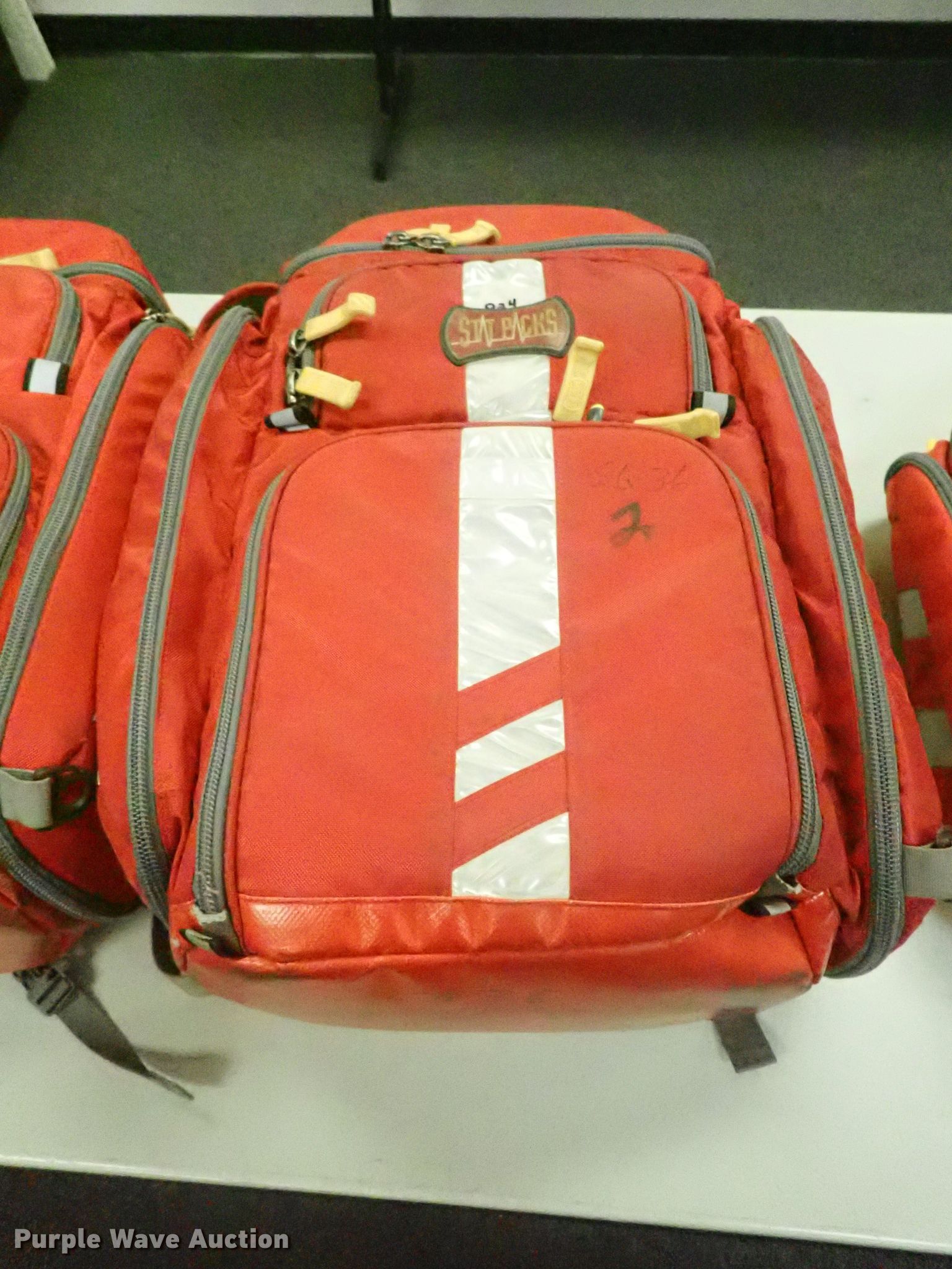 (4) Stat Pack EMS packs in Park City, KS | Item FF9490 sold | Purple Wave
