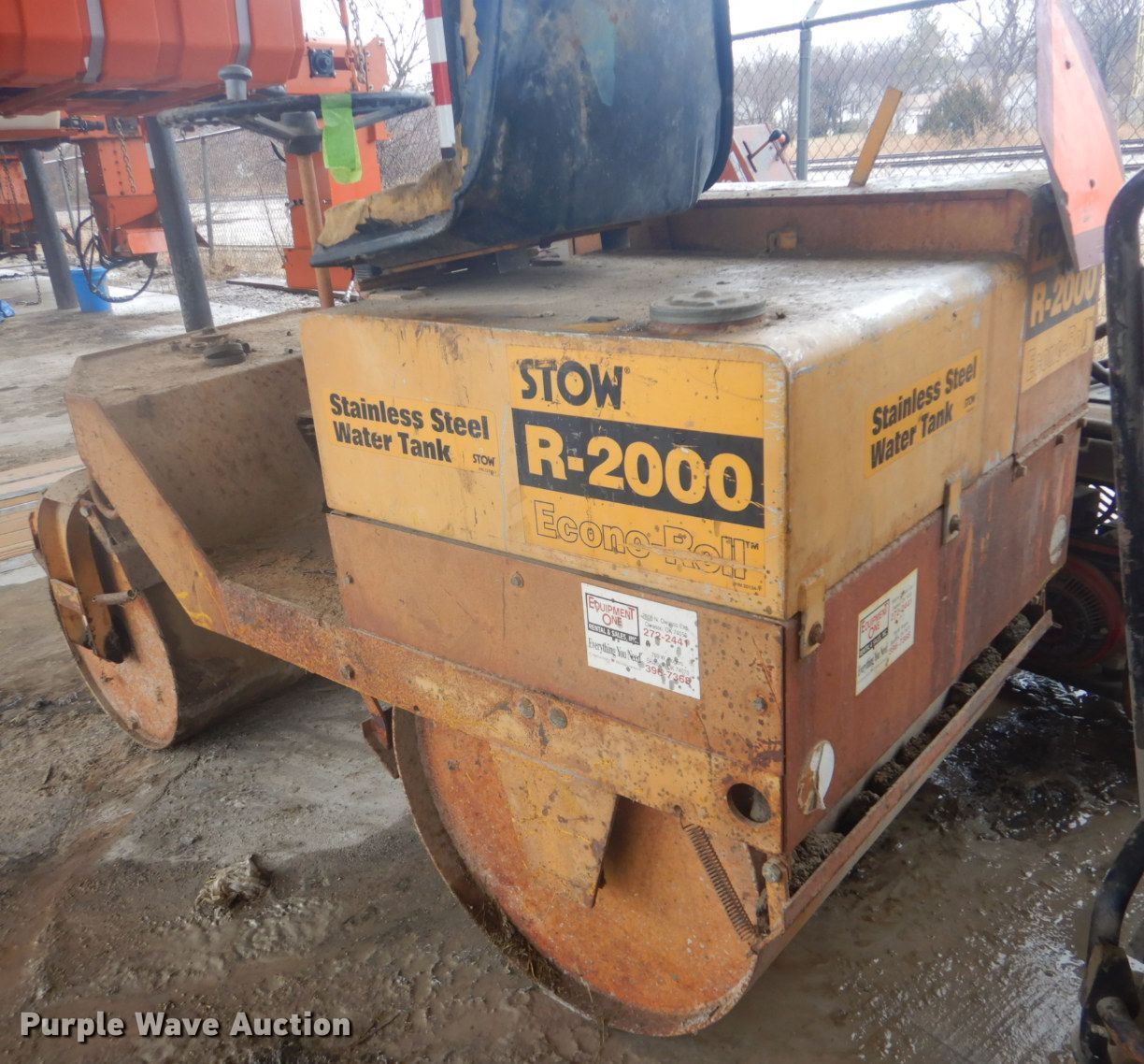 Stow R-2000 double drum roller in Owasso, OK | Item GD9069 sold ...