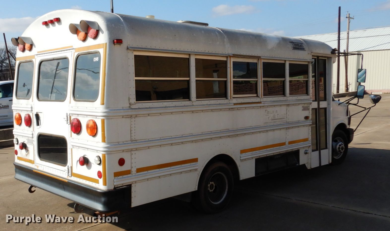 2003 GMC Savana G3500 Thomas school bus in Pawnee, OK | Item GD9141 ...
