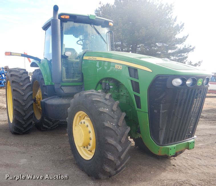 2008 John Deere 8130 MFWD tractor in Glen Elder, KS | Item GX9765 sold ...