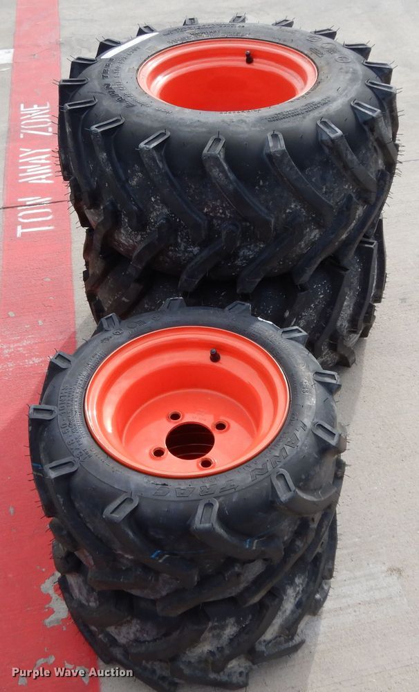 (4) Kubota tires and wheels in Grapevine, TX | Item FU9783 sold ...