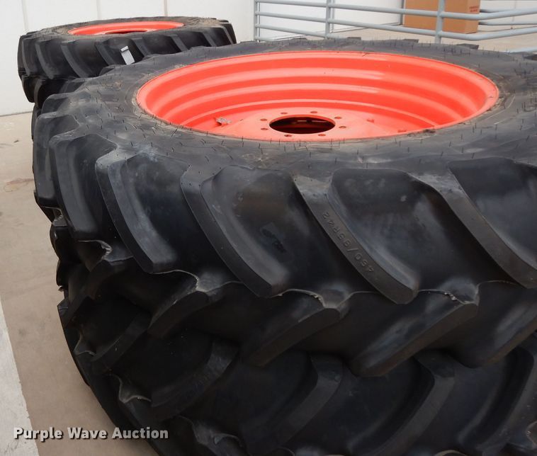 (4) Kubota tires and wheels in Grapevine, TX | Item FU9802 sold ...