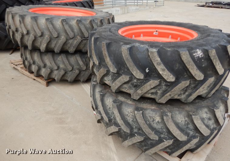 (4) Kubota tires and wheels in Grapevine, TX | Item FU9803 sold ...