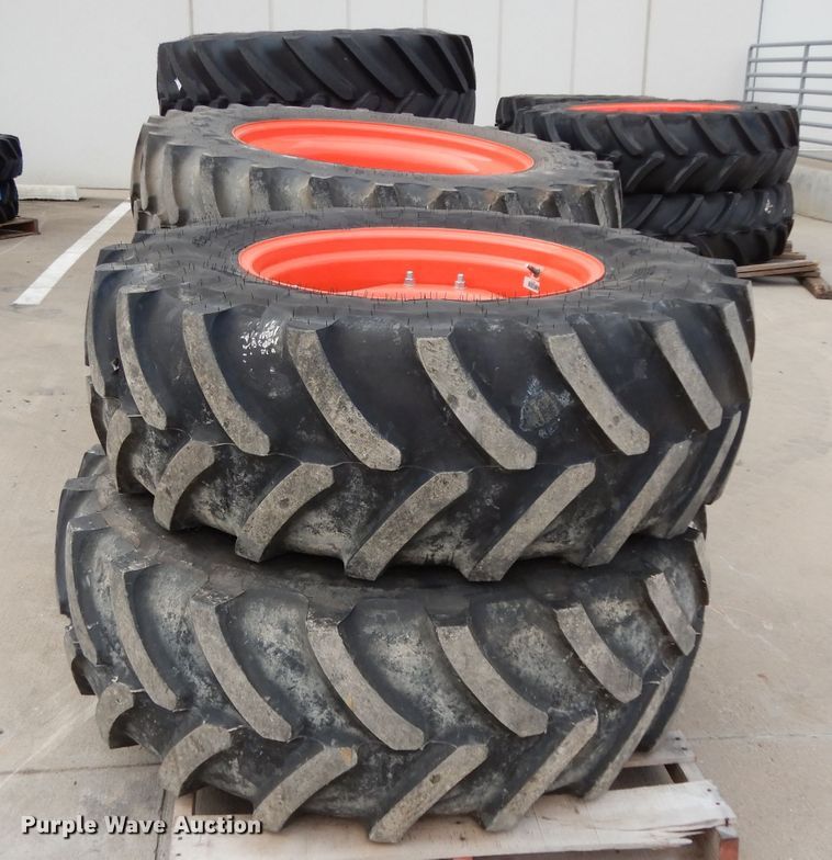 (4) Kubota tires and wheels in Grapevine, TX | Item FU9803 sold ...